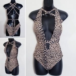 Swim | Mix N Match 2 For 2 Sexy One Piece Leopard Bathing Suit | Poshmark